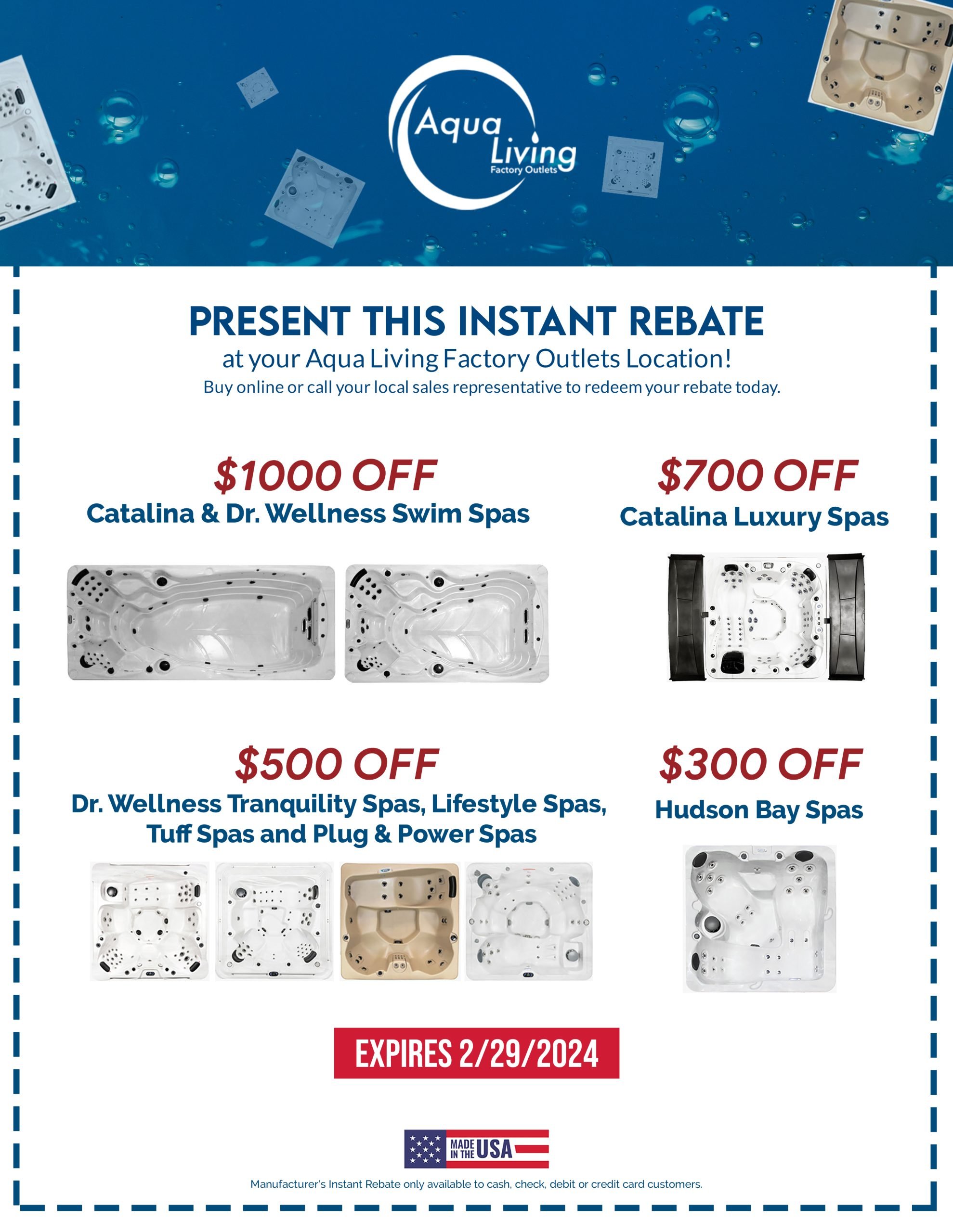 Coupon - Aqua Living Factory Outlets